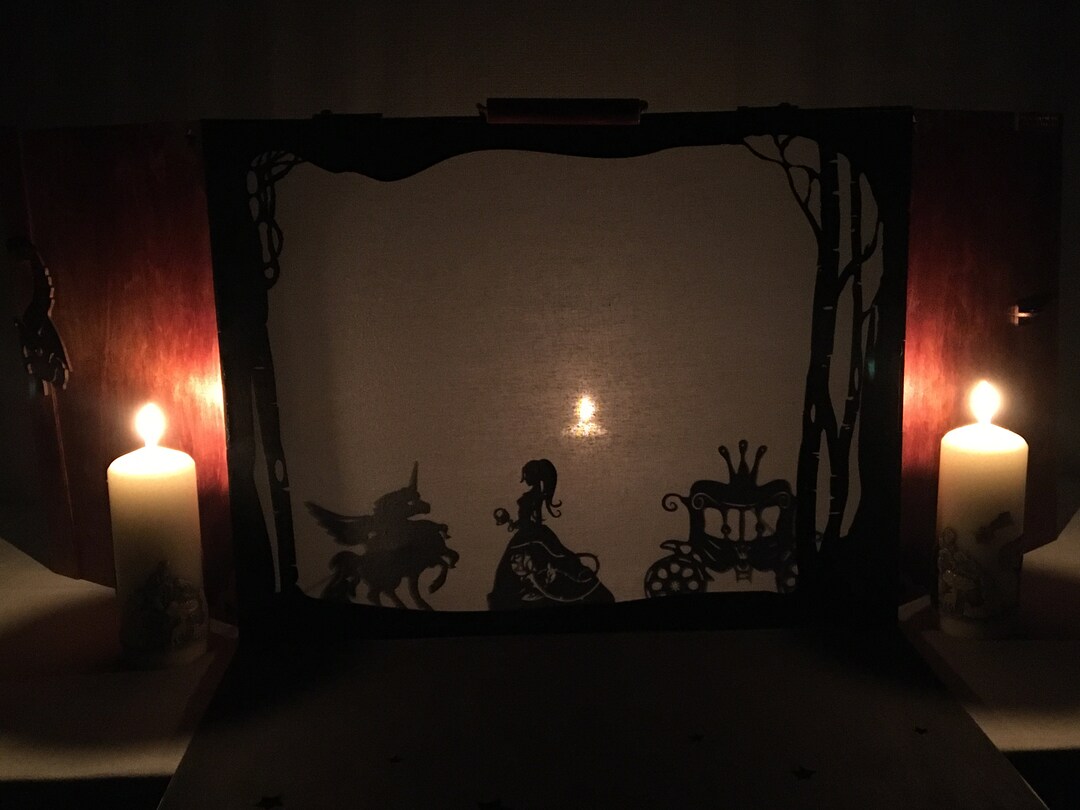 Shadow Theater, Shadow Puppet, Christmas Gift, Birthday Gift, School ...