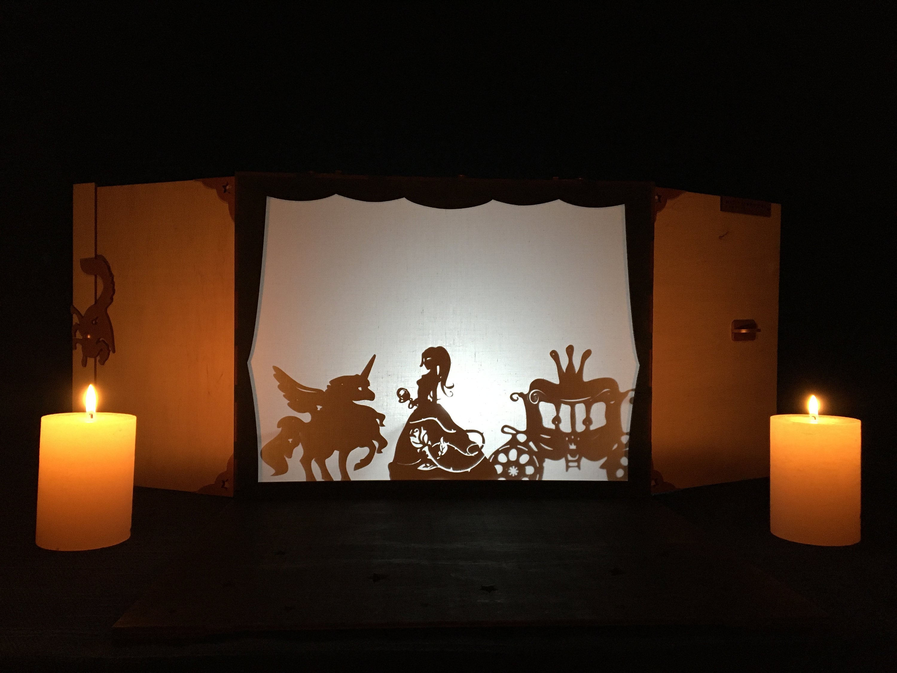 Shadow Theater, Shadow Puppets, Birthday Gift, Christmas Gift ...