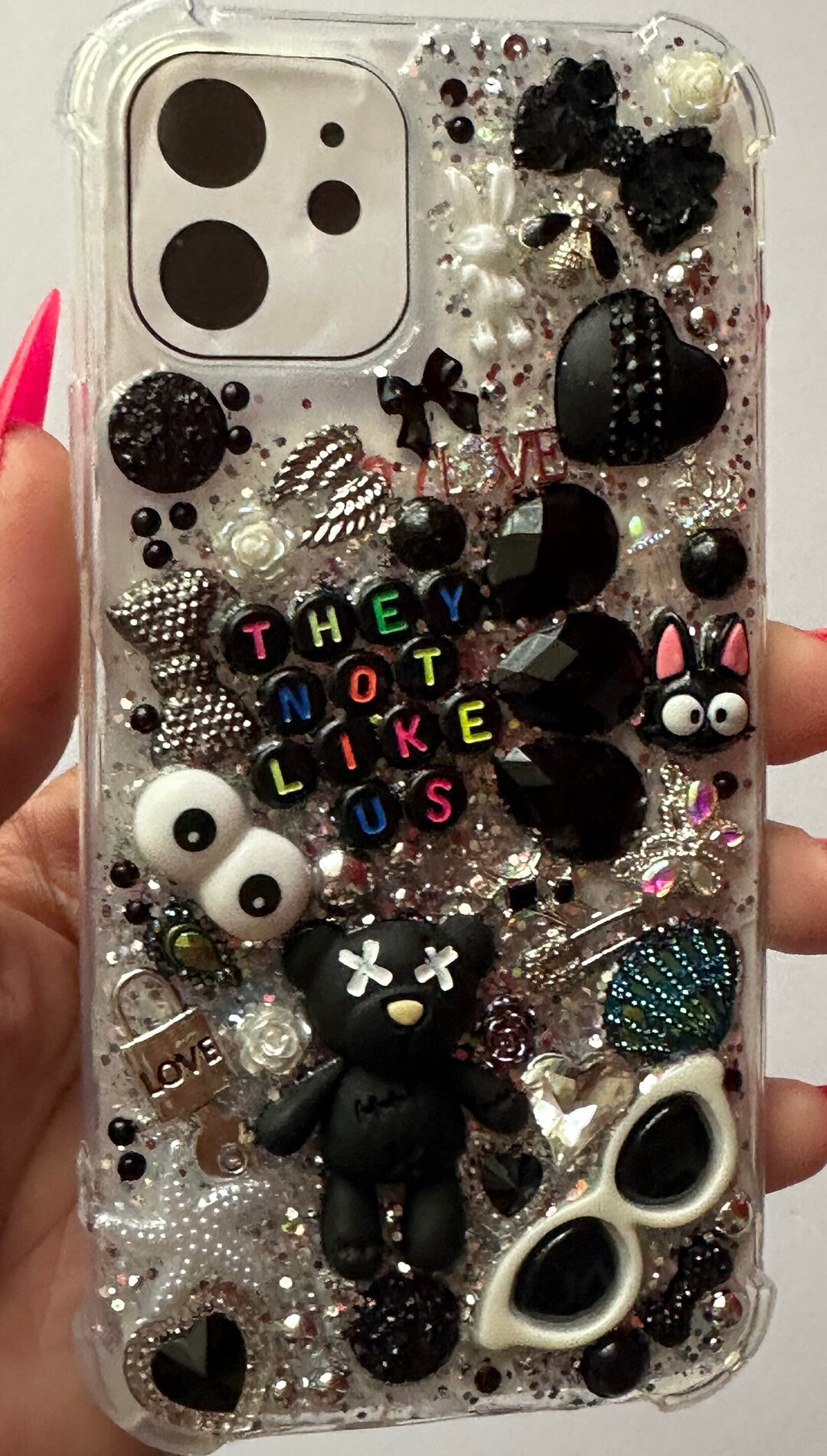 Ready to Ship iPhone 12 They Not Like Us Junk Case With Charms ...