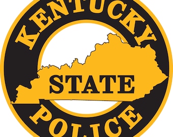 Blue Line Kentucky State Police Reflective or Matte Vinyl - Etsy