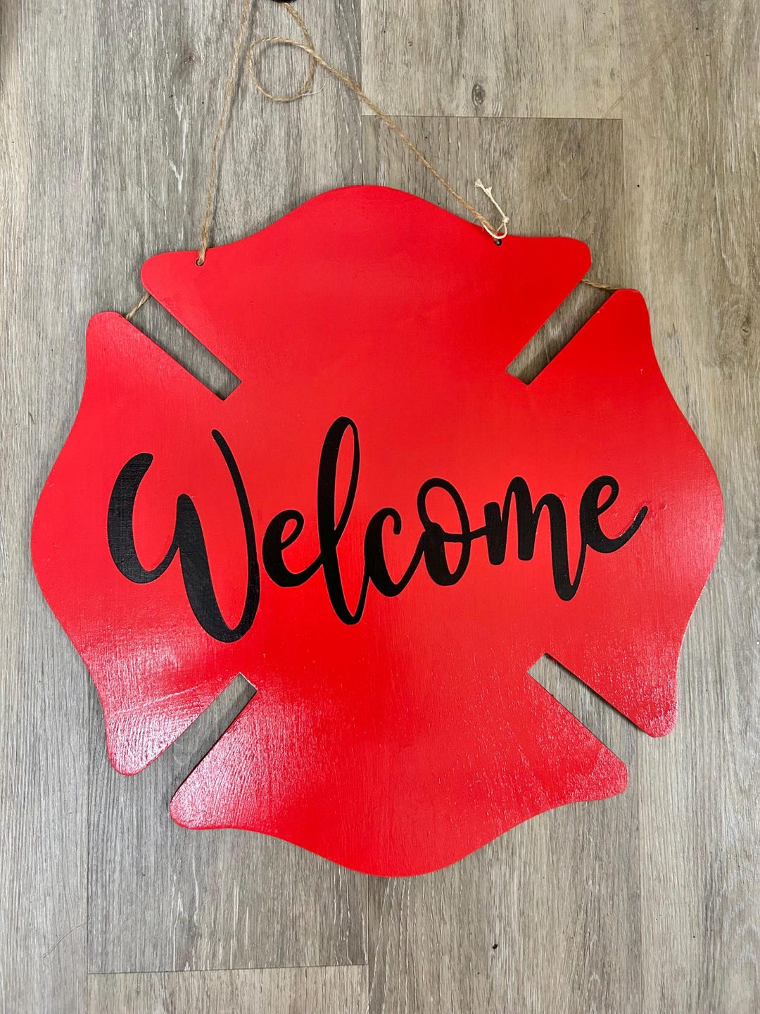 Fireman Door Sign - Etsy