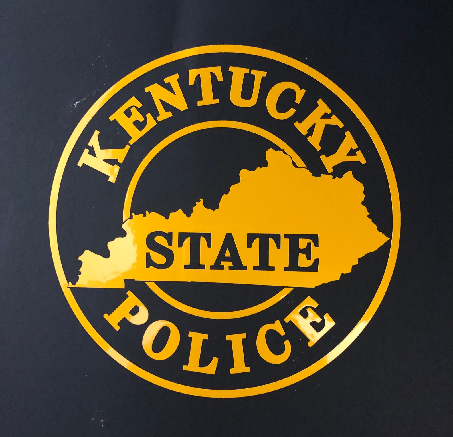 Kentucky State Police Logo Replica Vinyl Decal - Etsy