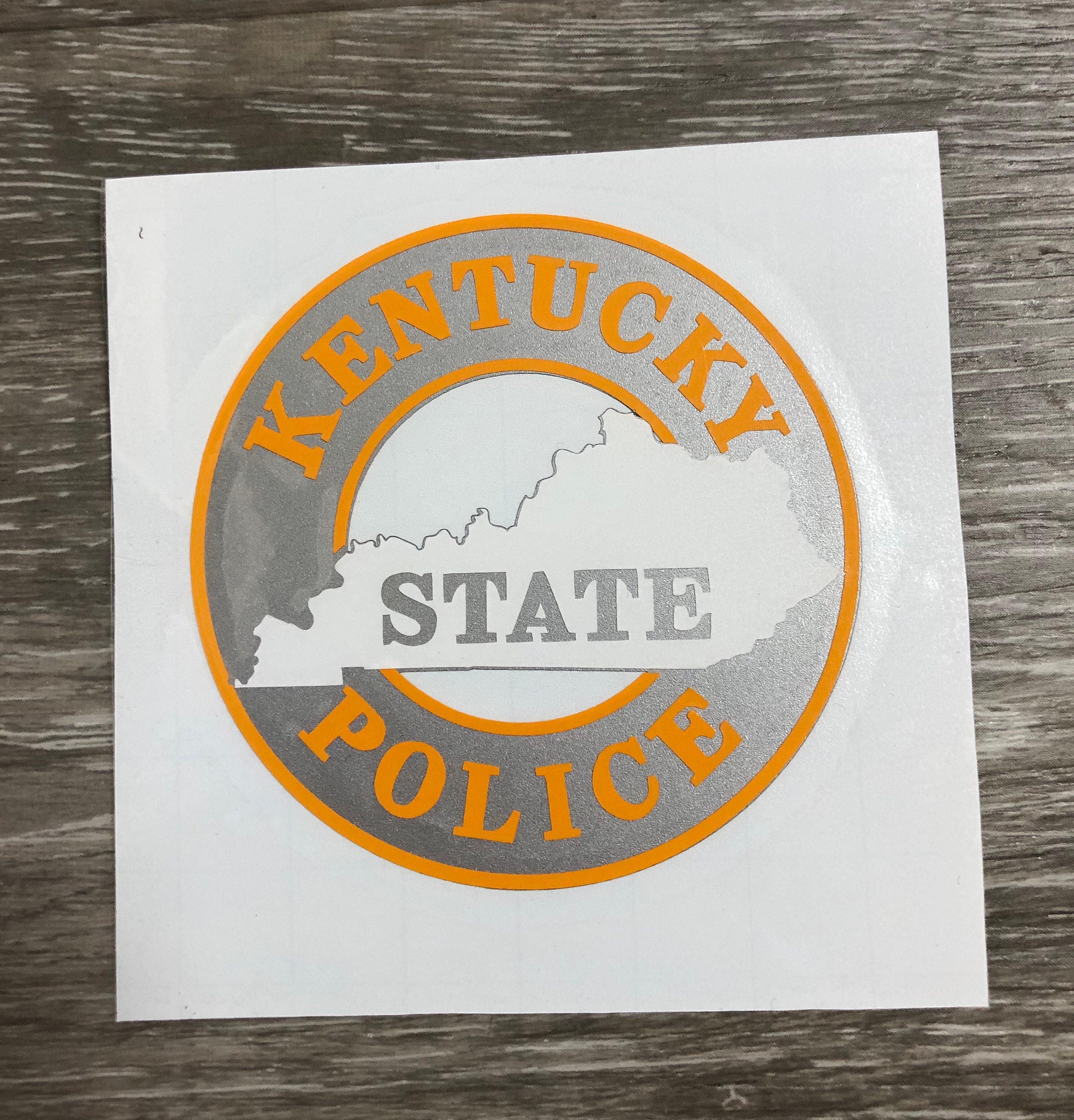 Kentucky State Police Logo Replica Vinyl Decal - Etsy