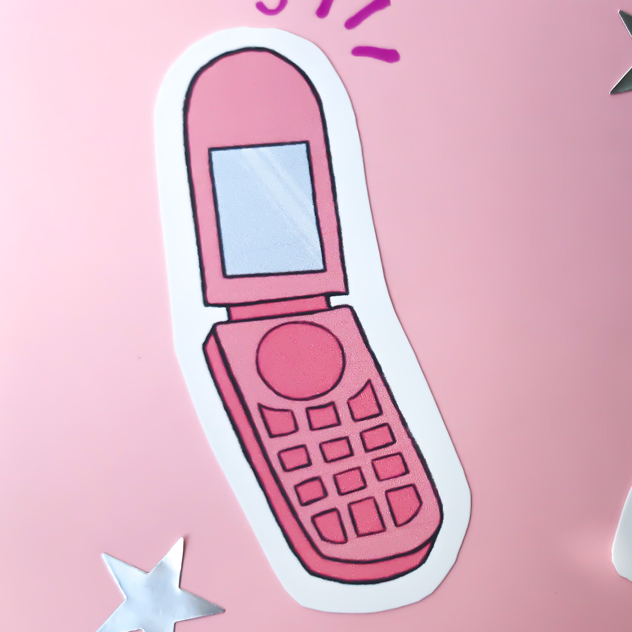 Pretty Pink Sticker Pack - Etsy