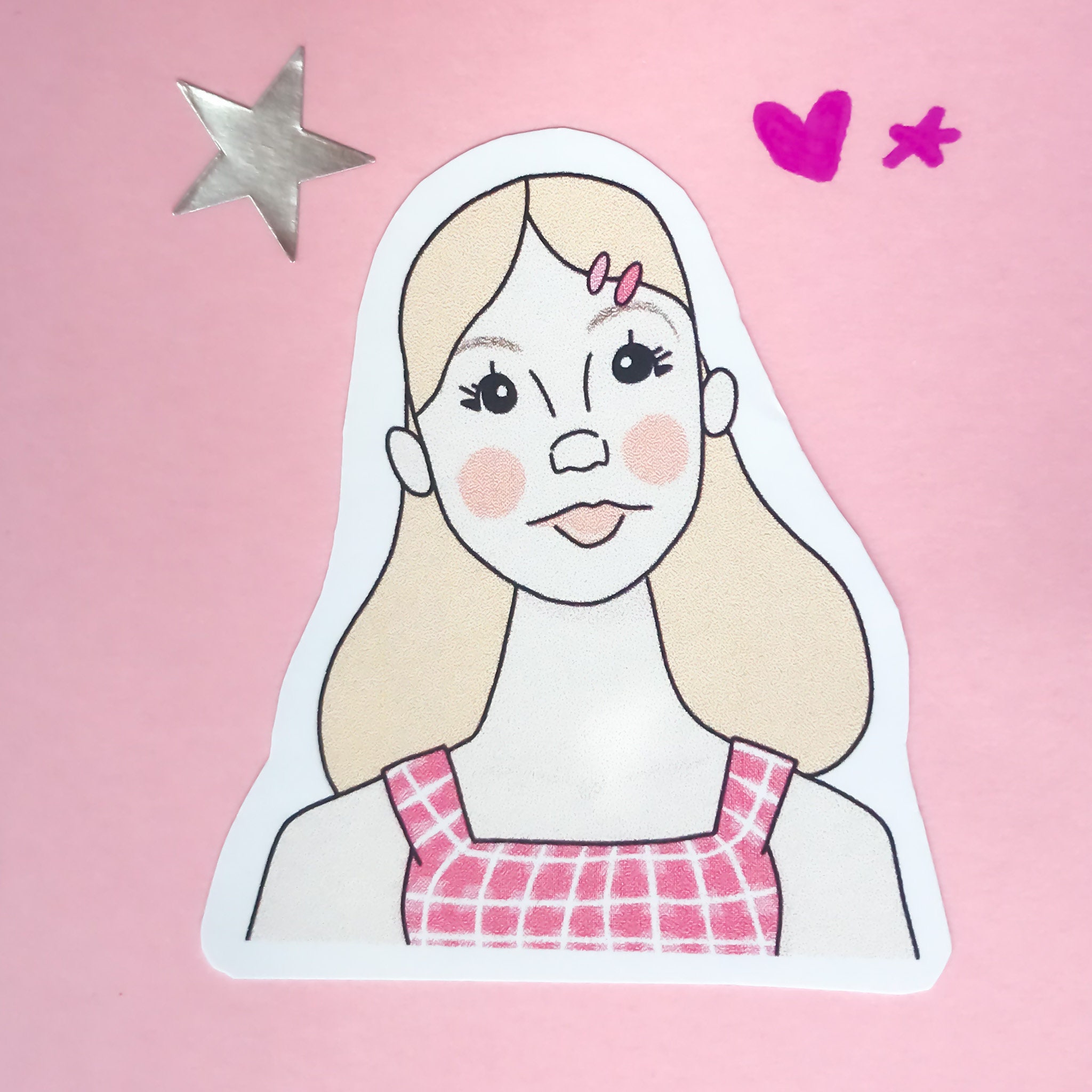 Pretty Pink Sticker Pack - Etsy