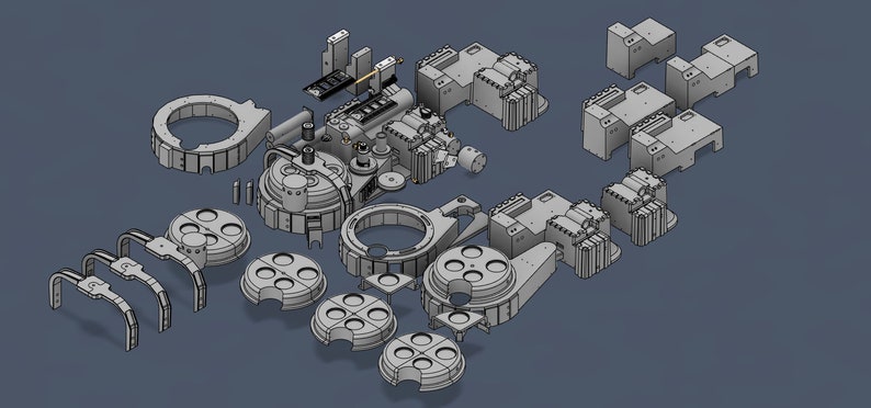 MK4 3D Printed Q-pack Tacoshell Proton Pack Instructions - Etsy UK