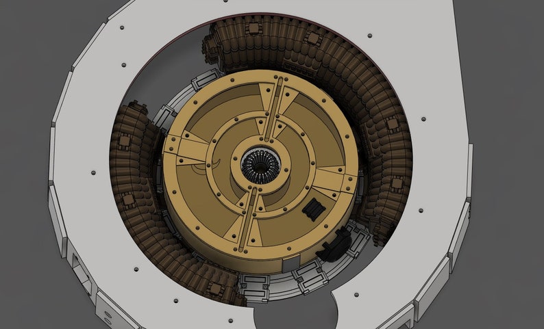 Proton Pack Inside Replica for the Workbench Cyclotron From - Etsy
