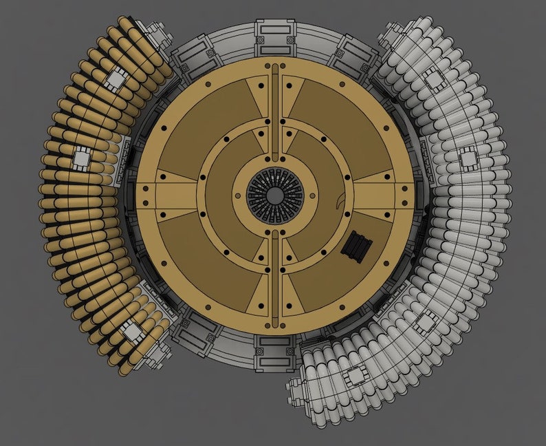 Proton Pack Inside Replica for the Workbench Cyclotron From - Etsy
