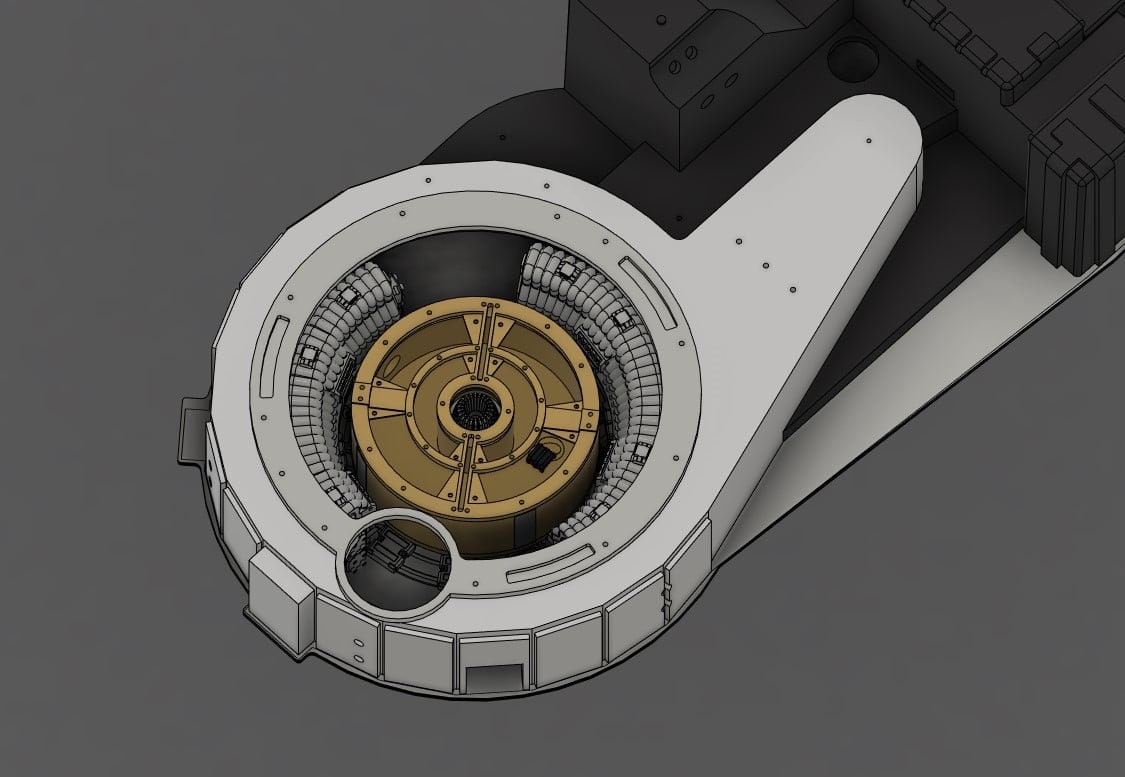 Proton Pack Inside Replica for the Workbench Cyclotron From - Etsy Canada