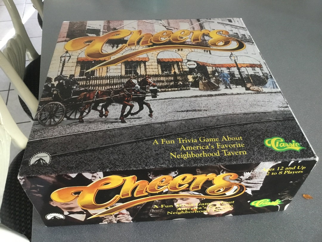 Cheers Sit Comboard Game 1992 - Etsy