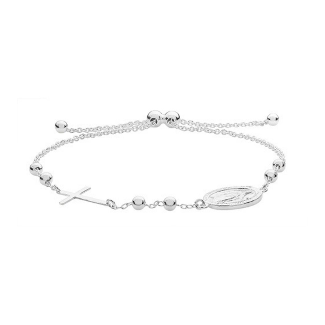 St Christopher Bracelet, Rosary Bracelet for Women, Saint St ...