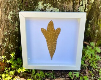 Gold Leaf Shadow Box - Etsy