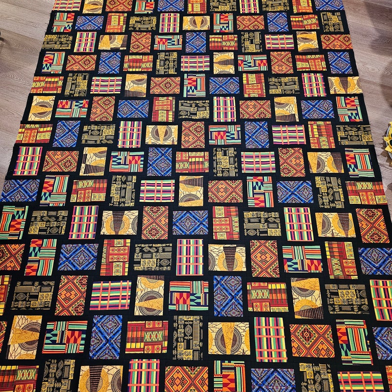African Quilt - Etsy