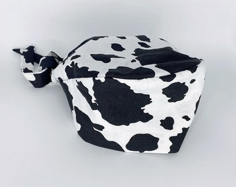 Cow Scrub Hat-cow Scrub Cap moo Cow Scrub Cap-scrub Cap-women's Scrub ...