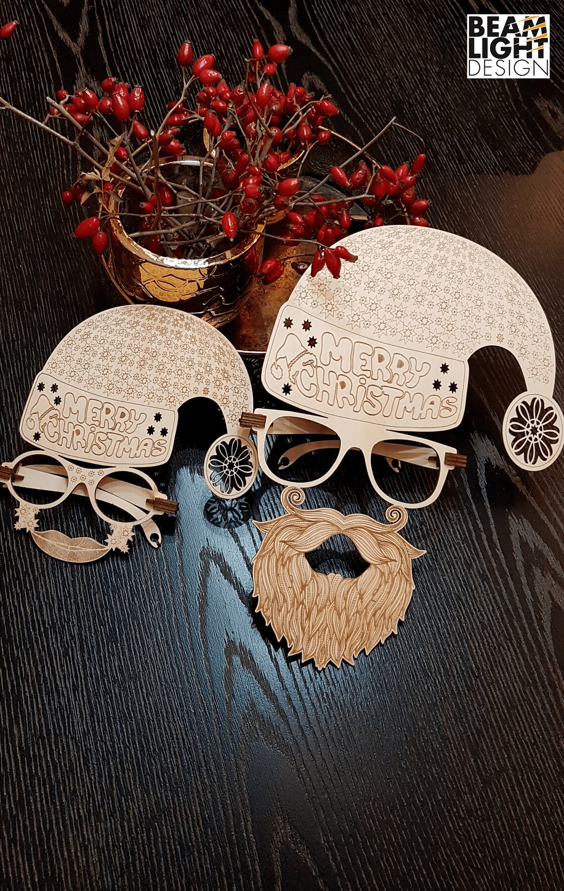 DXF SVG Files for Laser Cut Christmas Fun Eyeglasses - Etsy UK