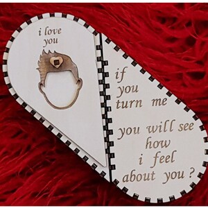 Valentines Day Heart Box Surprise Love Box Frame for Photo - Etsy