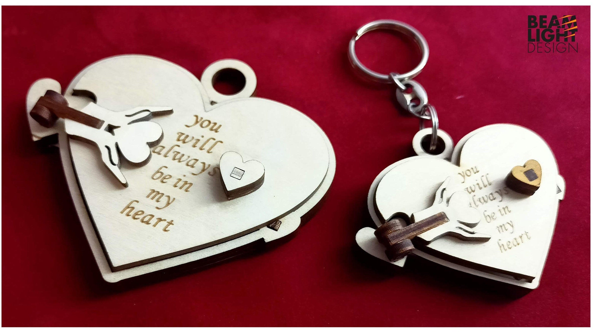 Valentines Keychain Frame Foto Laser Cut Files Keychain | Etsy