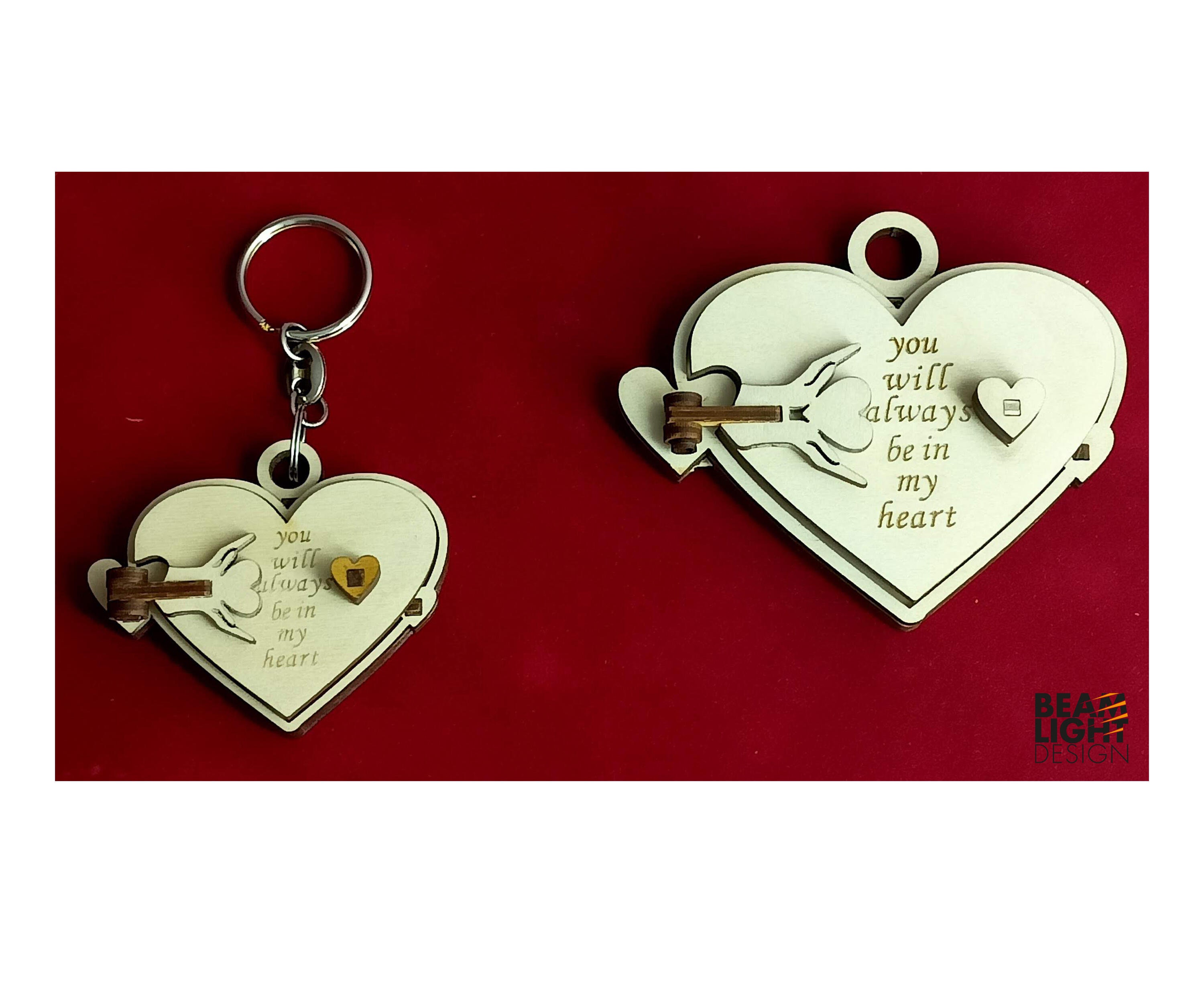 Valentines Keychain Frame Foto - Laser Cut Files - Keychain Heart. - Etsy