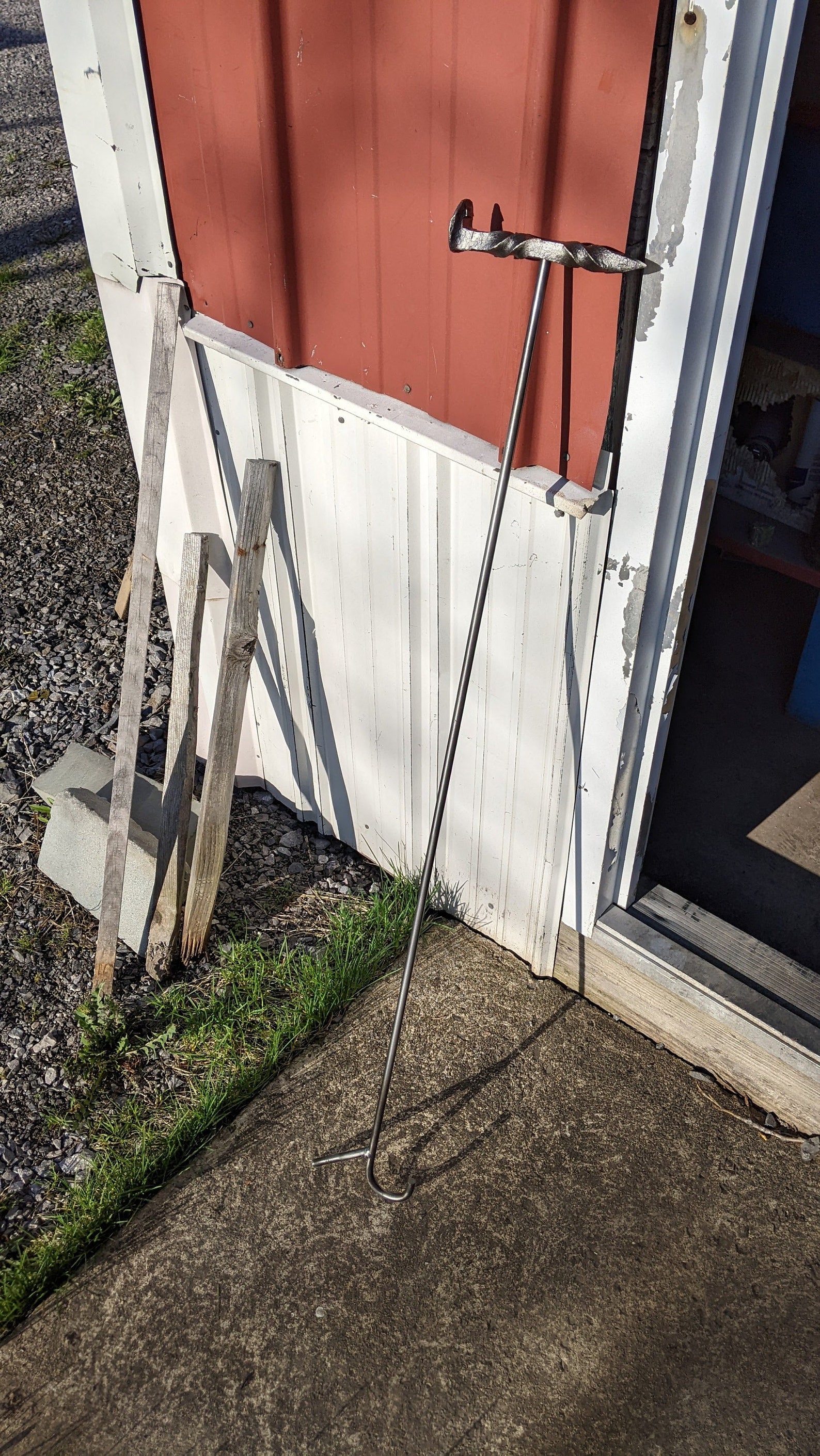 Hand-forged and Fabricated Fifth Wheel Pin Puller for Commercial Truck ...