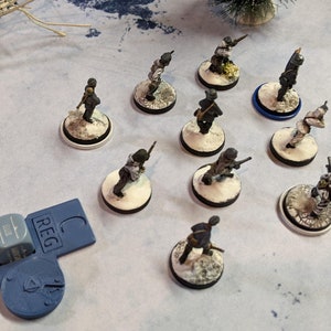 3D Printed Infantry Squad Identification Tokens Compatible With Bolt ...