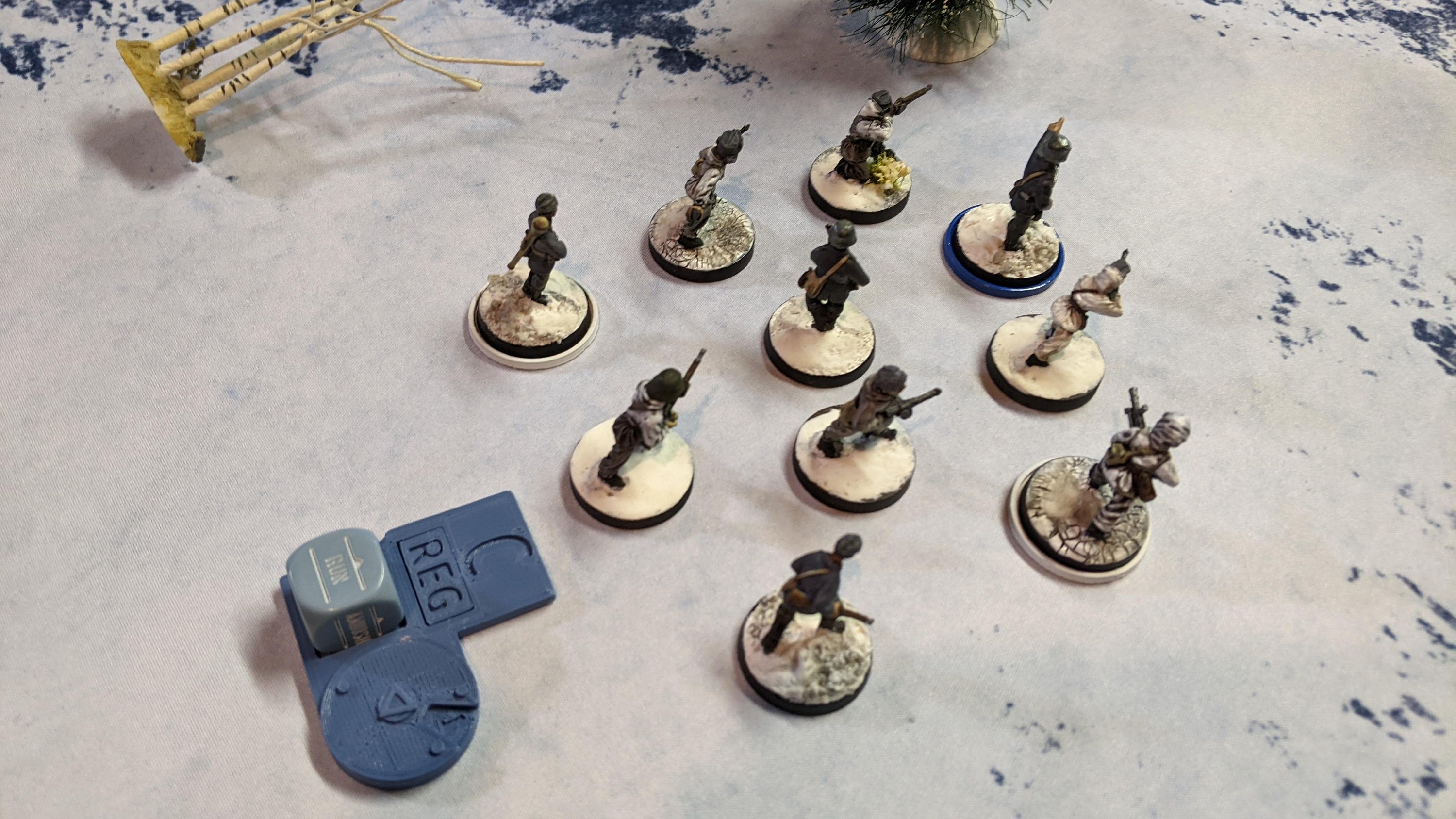 3D Printed Infantry Squad Identification Tokens Compatible With Bolt ...