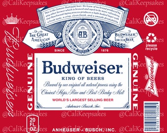 Budweiser svg | Etsy