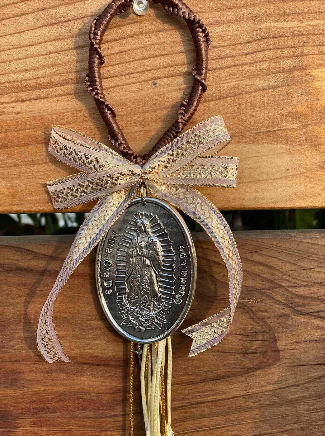 Virgen De Guadalupe Home Protection Charm, Medalla Bendicion Para Casa ...