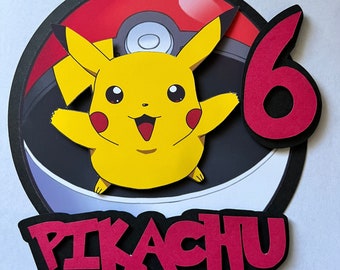 Pikachu Cake Topper - Etsy