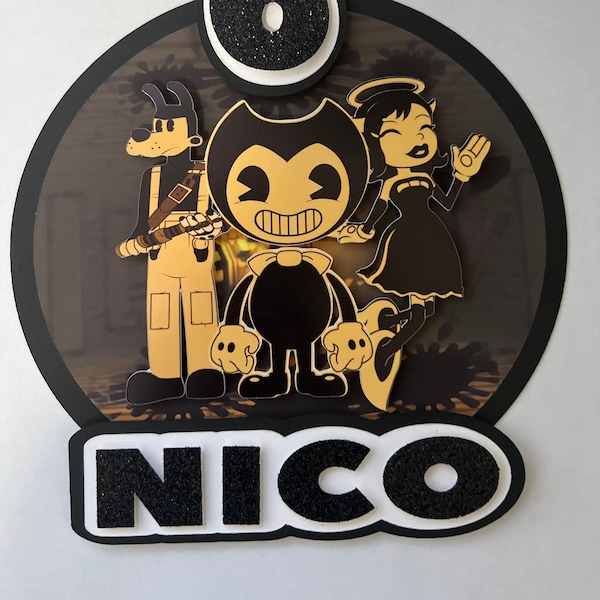 Bendy and the Ink Machine Party Supplies - Etsy