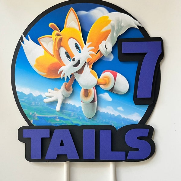 Sonic Cake Decorations - Etsy