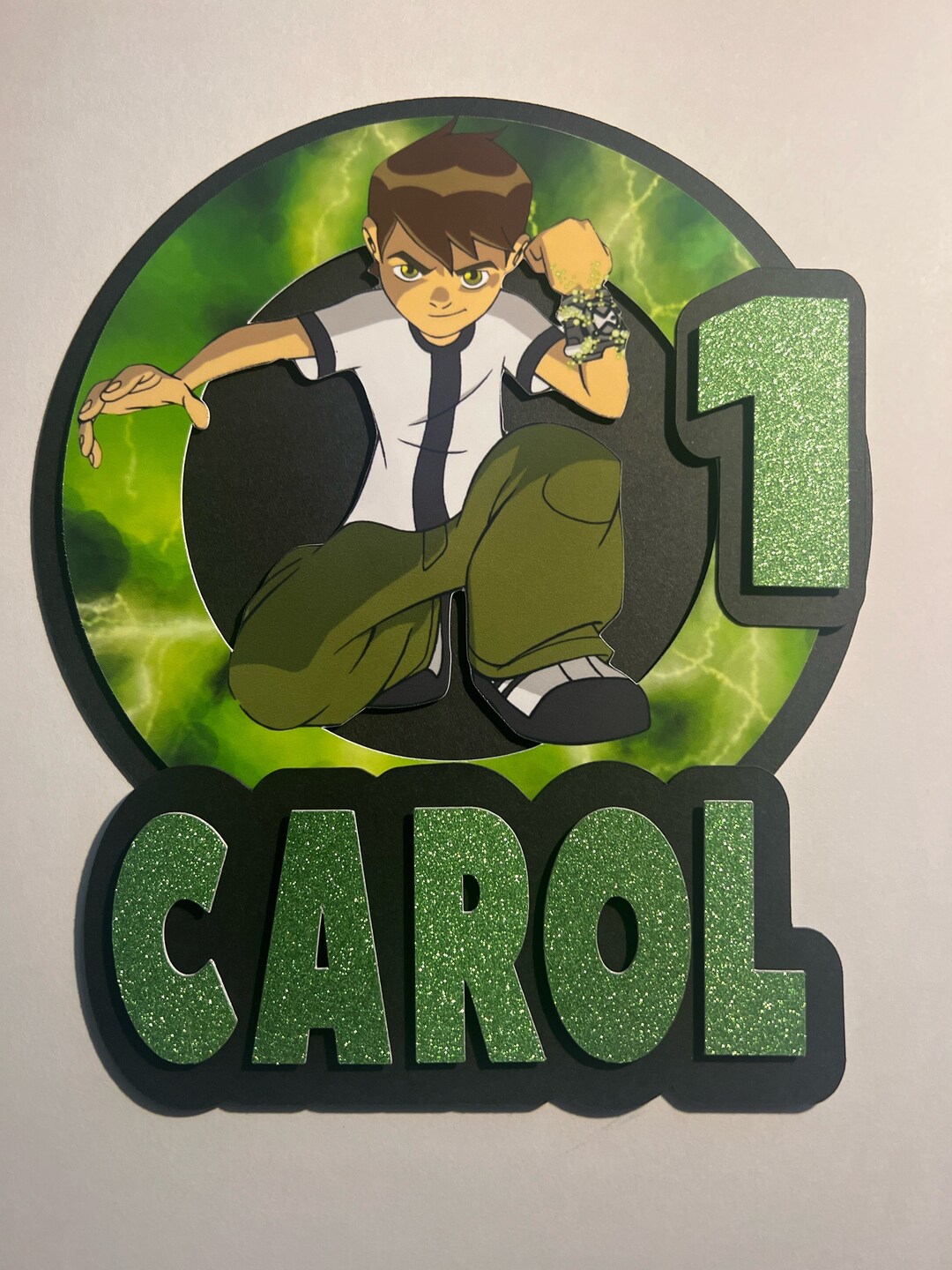 Ben 10 Theme Cake Topper - Etsy