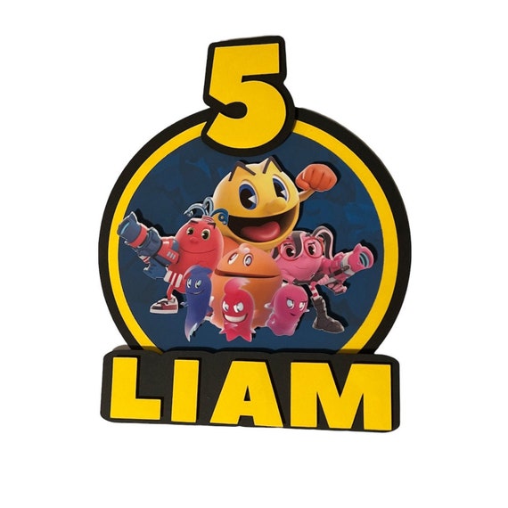 Pac-man and the Ghostly Adventures Cake Topper - Etsy