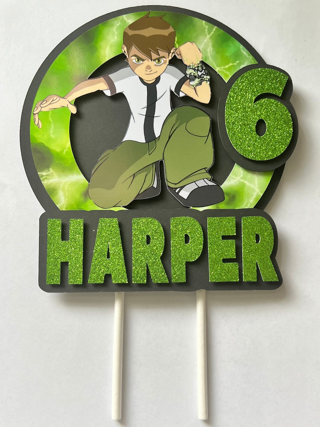 Ben 10 Theme Cake Topper - Etsy