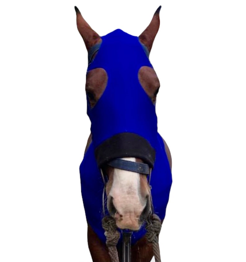 Majestic Ally Stretch Lycra Horse Hood With Zipper - Etsy