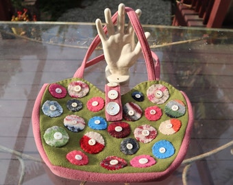 Purse With Buttons | Etsy