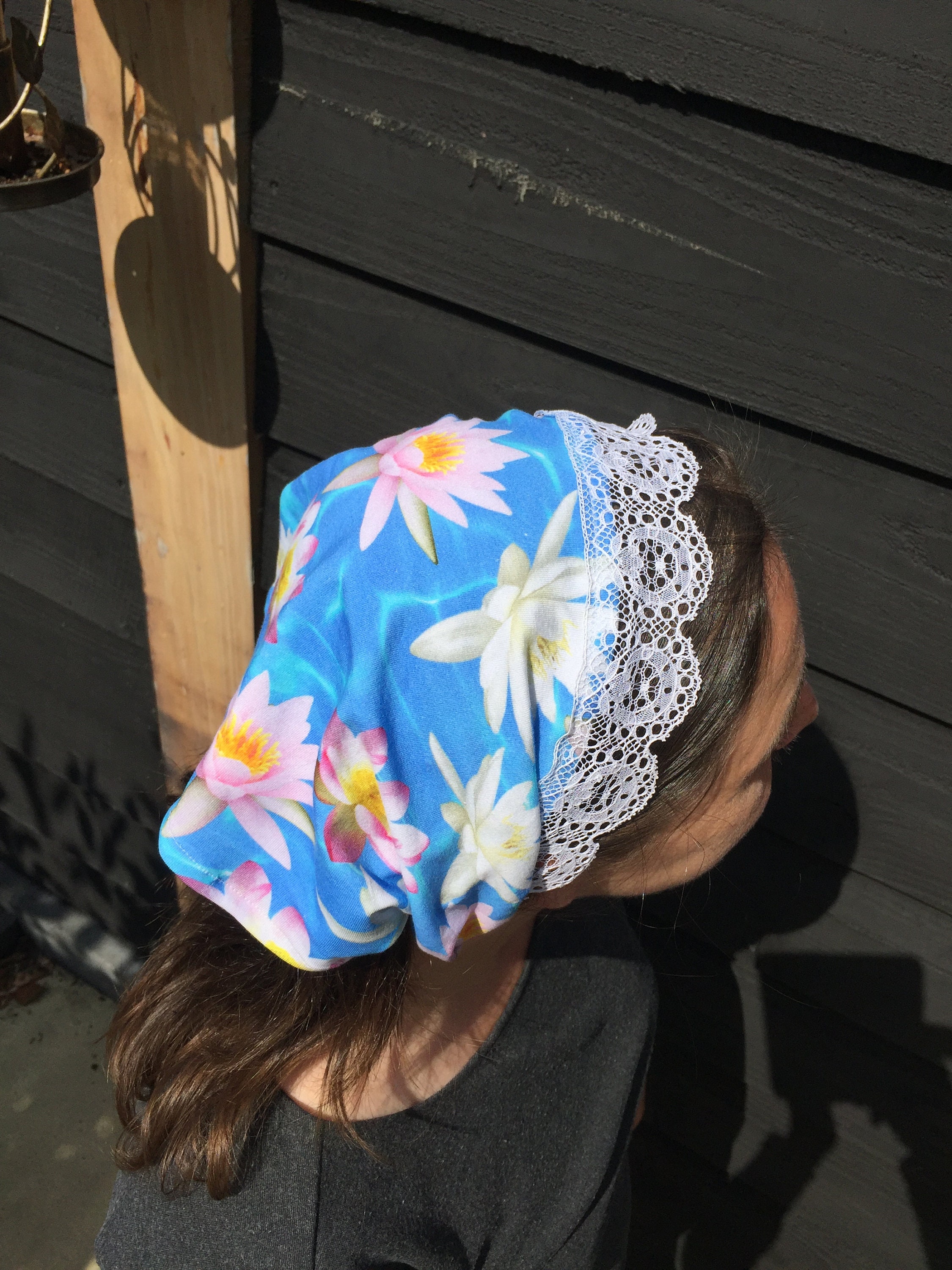 Lilly aus dem Tal Kopftuch Christliche Kopfbedeckung | Etsy