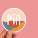 PTA Physical Therapy Assistant Sticker Physical Therapist | Etsy