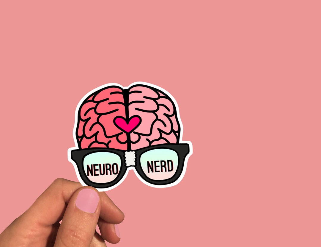Neuro Nerd Physical Therapy Sticker, Neuro Rehabilitation, Physical ...