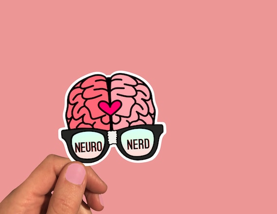Neuro Nerd Physical Therapy Sticker Neuro Rehabilitation - Etsy
