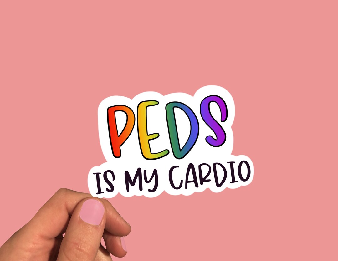 Peds is My Cardio Sticker, Pediatric DPT Doctor of Physical Therapy ...