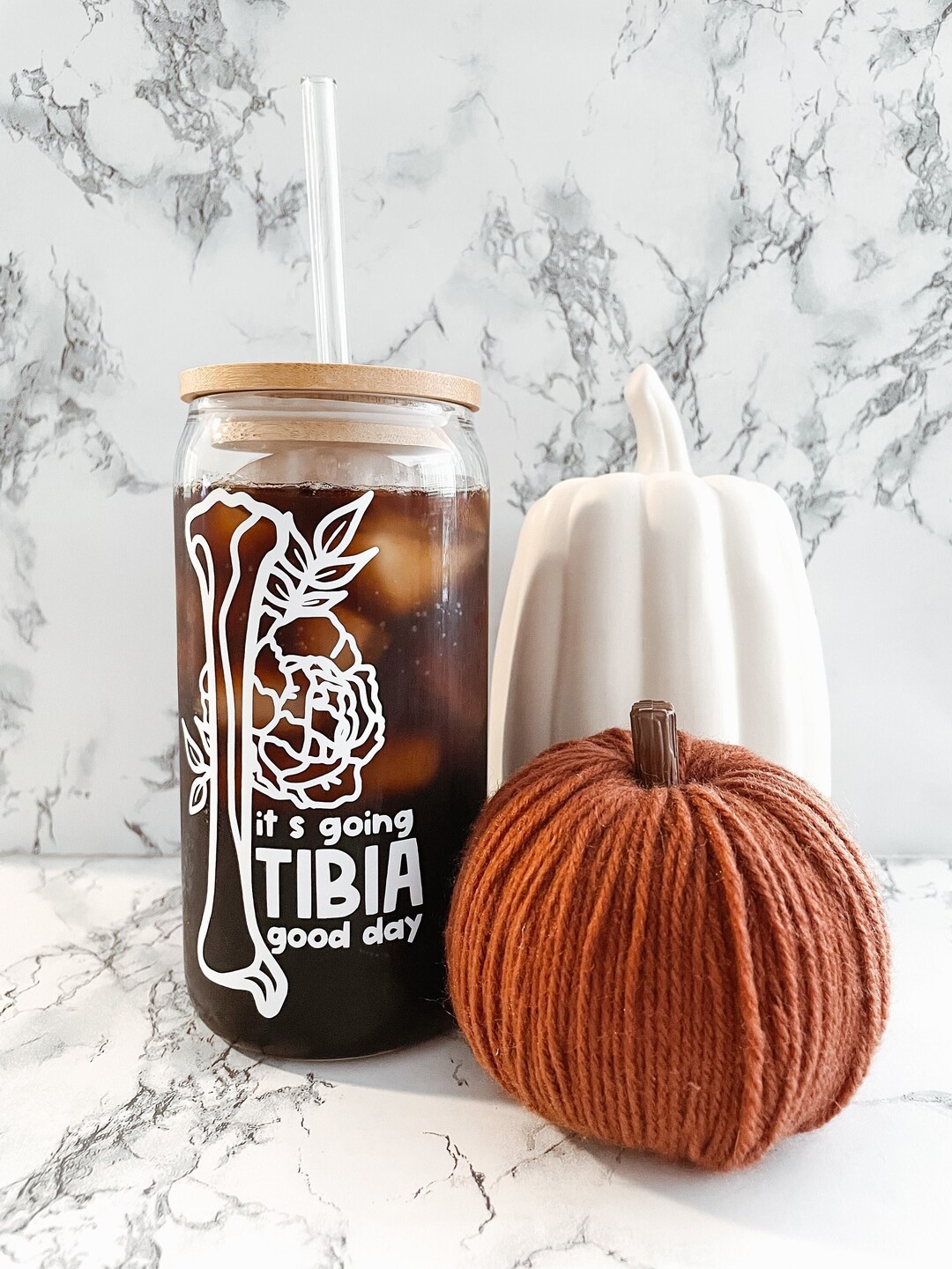 It's Going Tibia Good Day Libbey Beer Glass, Physical Therapy Class Cup ...