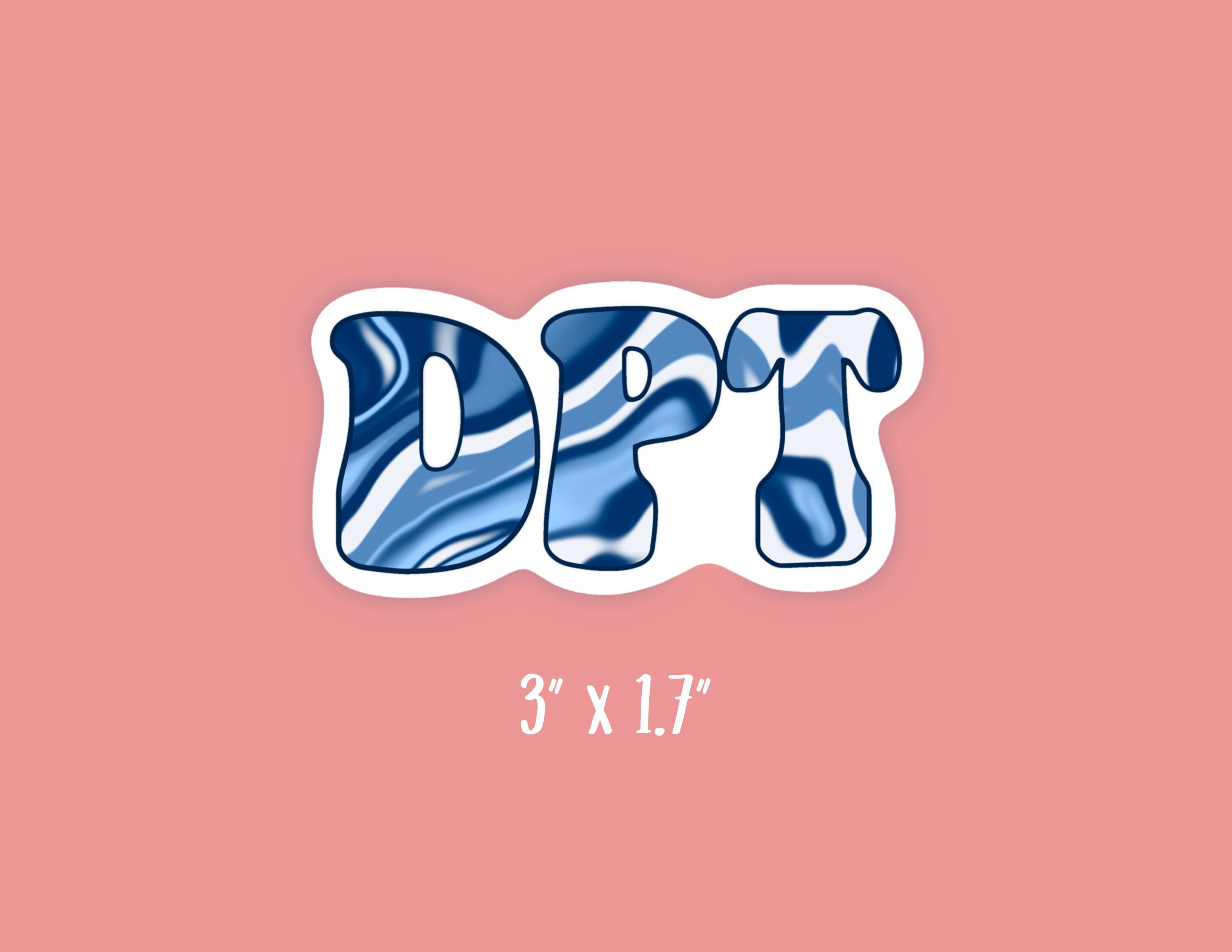 DPT Doctor of Physical Therapy Sticker Physical Therapist - Etsy