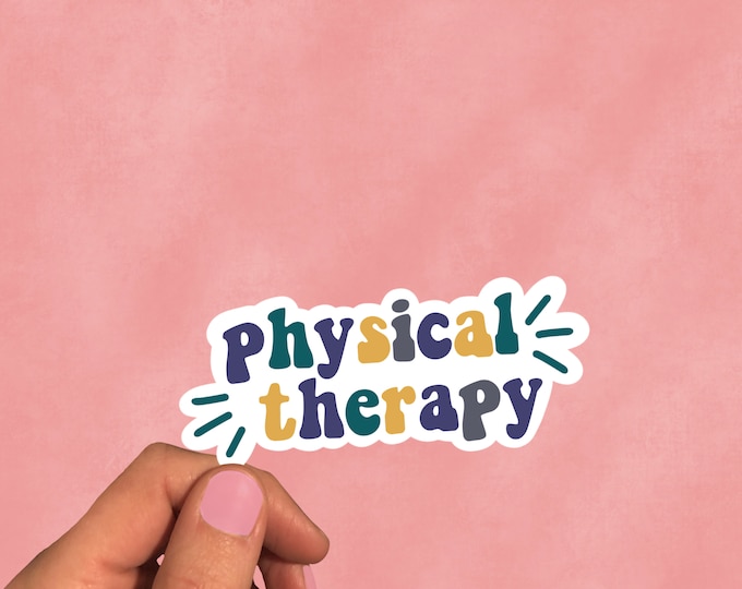 Physical Therapy Sticker, Physical Therapist, DPT Sticker, SPT Die Cut ...