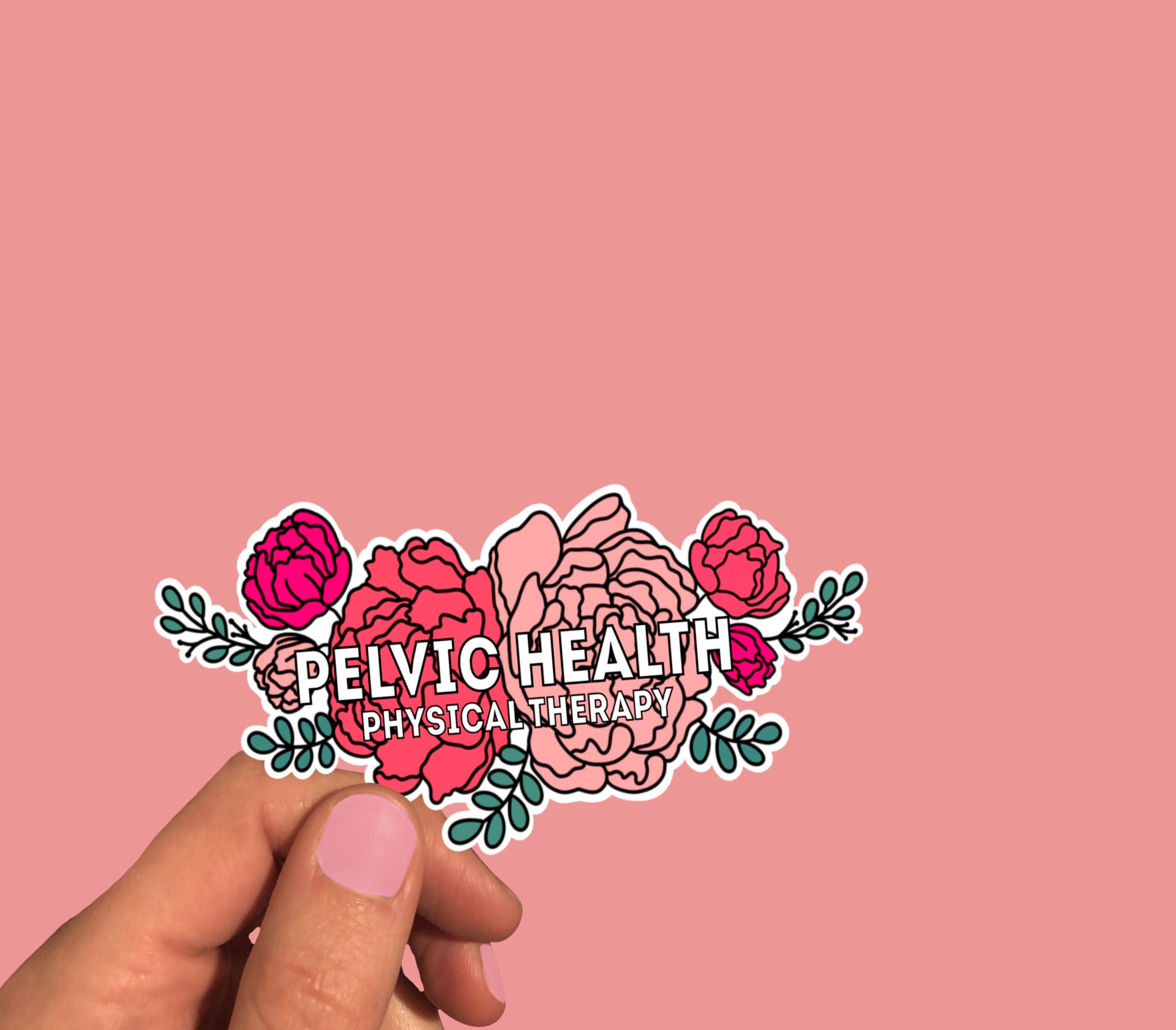 Pelvic Health Physical Therapy Sticker Physical Therapist - Etsy