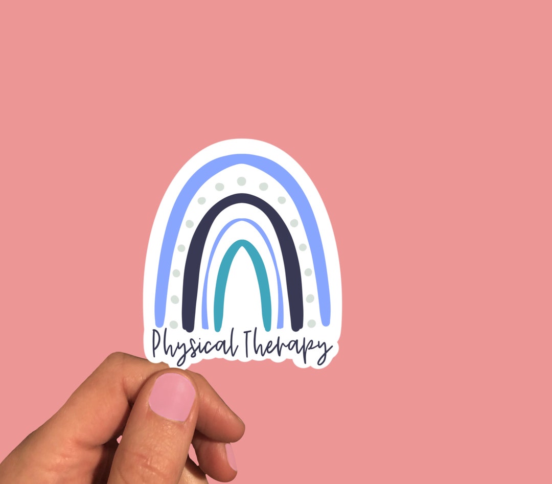 Rainbow Physical Therapy Sticker, Physical Therapist, DPT Sticker, SPT ...