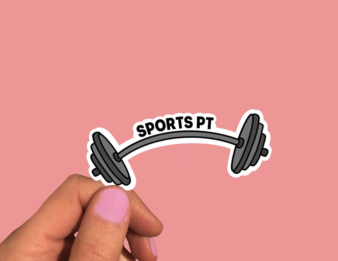 Sports Physical Therapy Sticker, Sports Physical Therapist, DPT Sticker ...