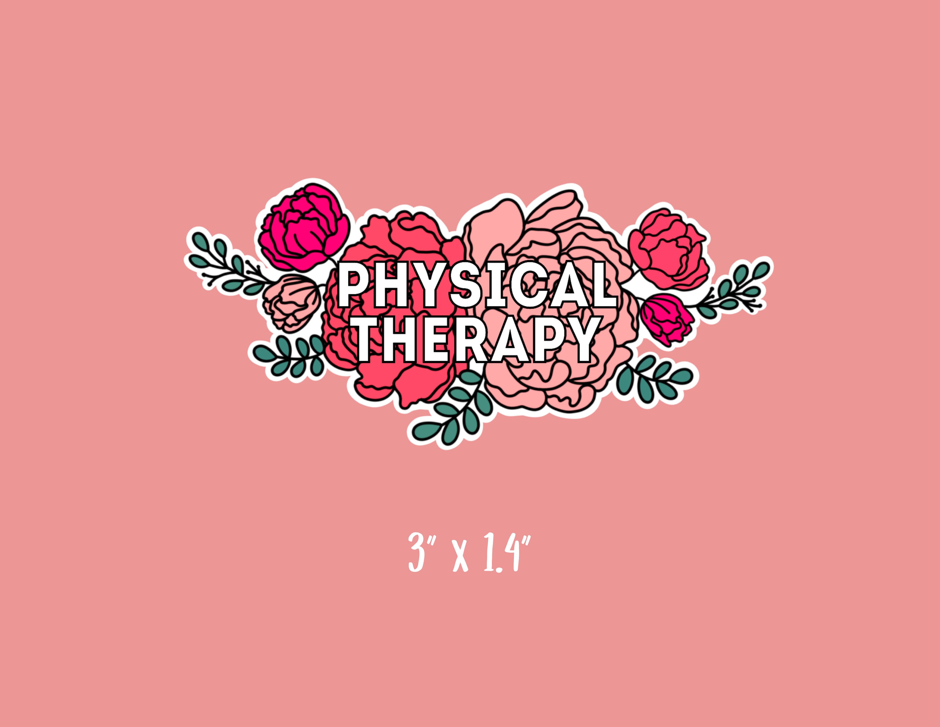 Physical Therapy Sticker Physical Therapist DPT Sticker SPT - Etsy