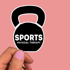 Sports Physical Therapy Sticker, Physical Therapy for Athletes, DPT ...
