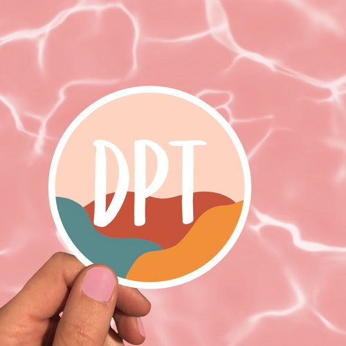 DPT Doctor of Physical Therapy Sticker Physical Therapist - Etsy