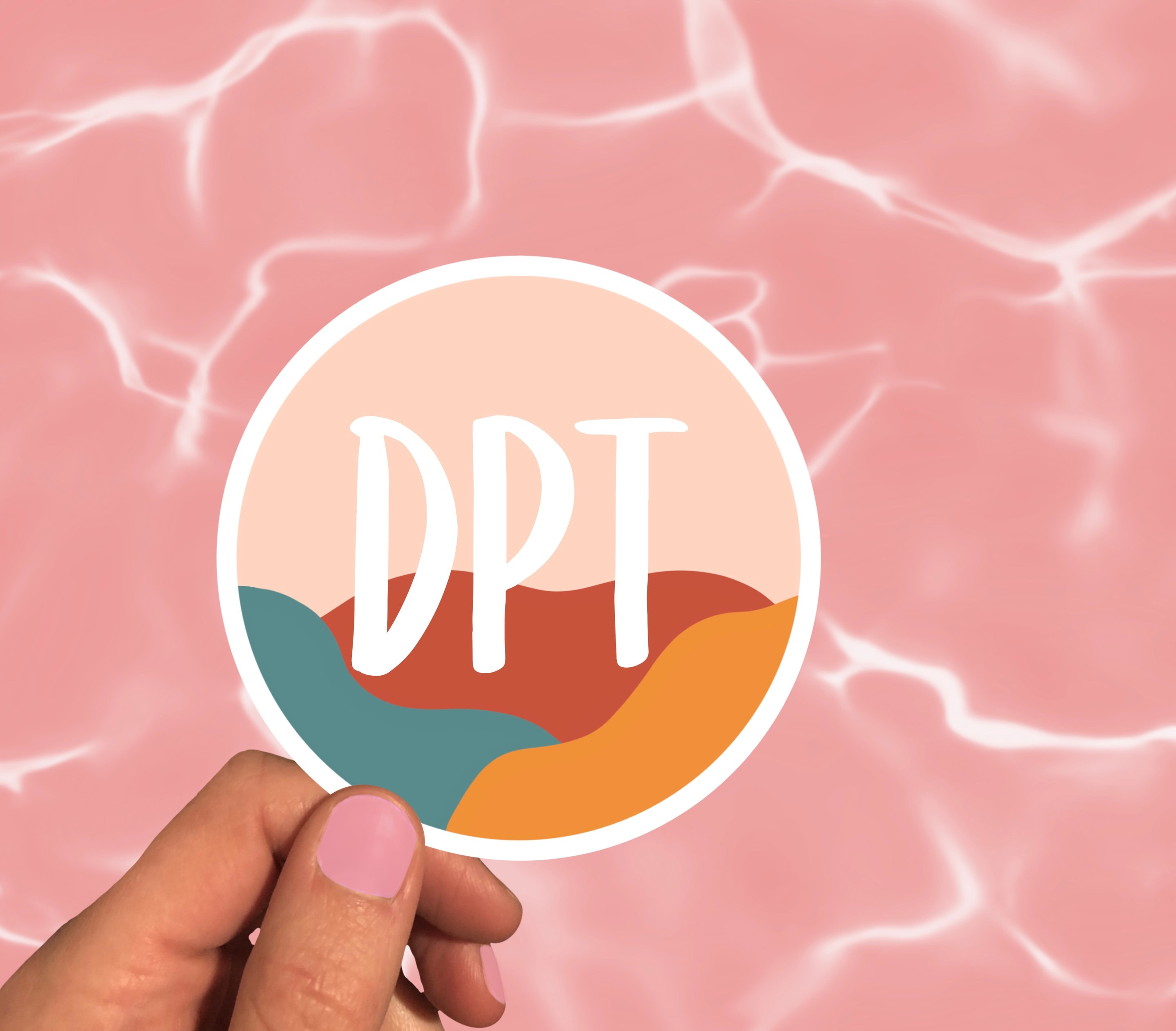 DPT Doctor of Physical Therapy Sticker Physical Therapist - Etsy